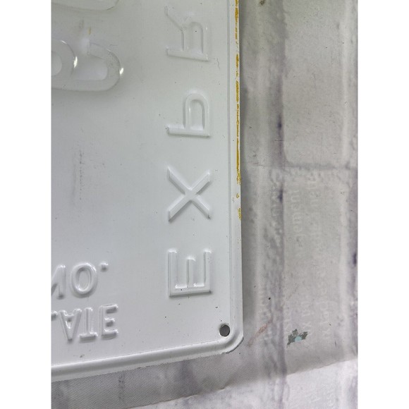 Wall Decor | Vintage New York Licensed 6 Express License Plate Black ...